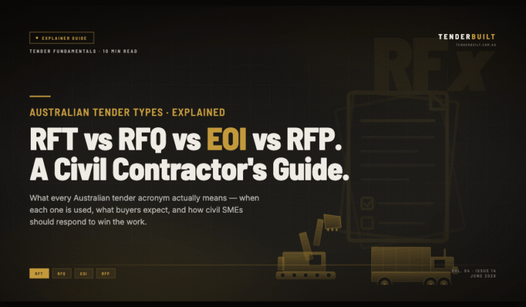 RFT vs RFQ vs EOI vs RFP: The Civil Contractor's Guide to Australian ...